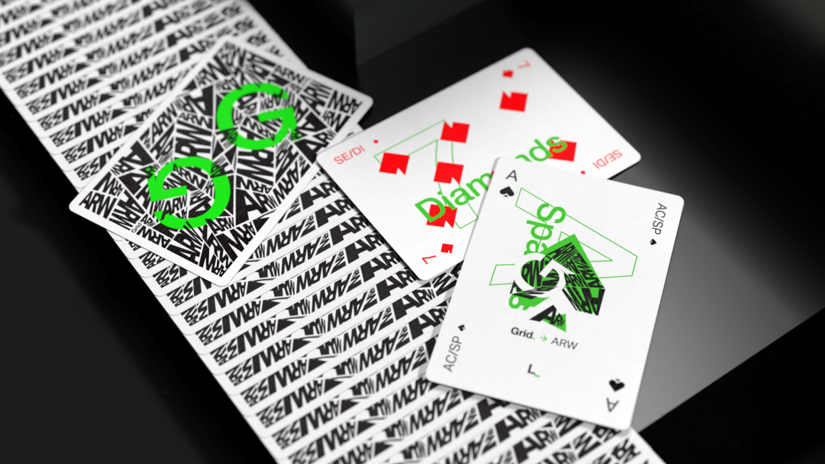 Grid ARW Edition 1 - CC – Luke Wadey - Custom Playing Cards & Graphic ...